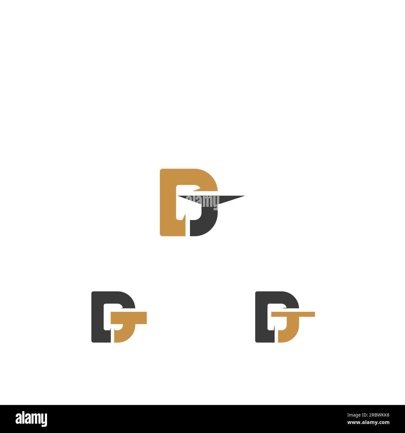 Dt logo design hi-res stock photography and images - Alamy