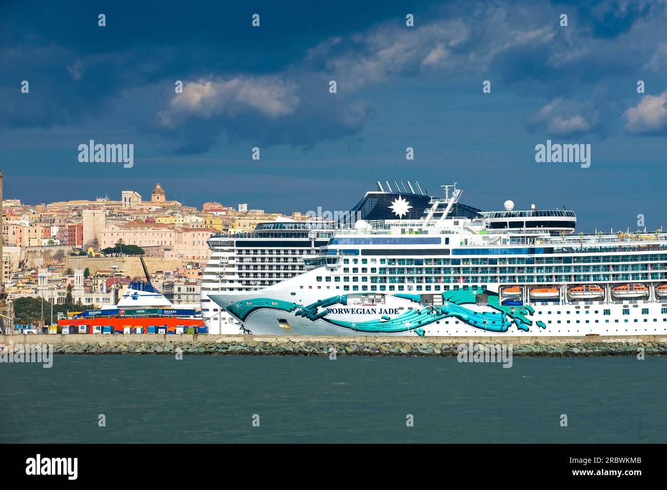 Port of Cagliari, Sardinia, Italy, Europe Stock Photo - Alamy