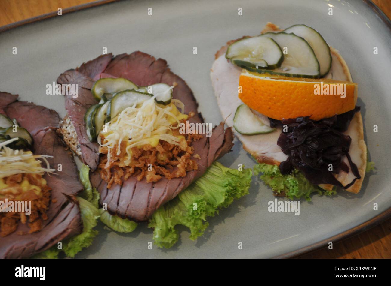 Cold open sandiwch hi-res stock photography and images - Alamy