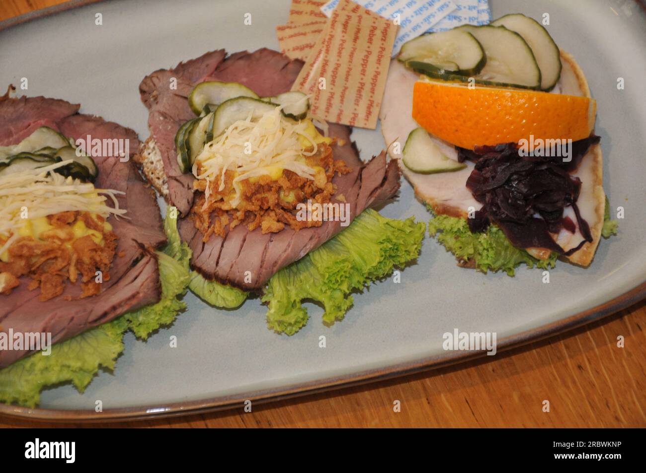 Cold open sandiwch hi-res stock photography and images - Alamy