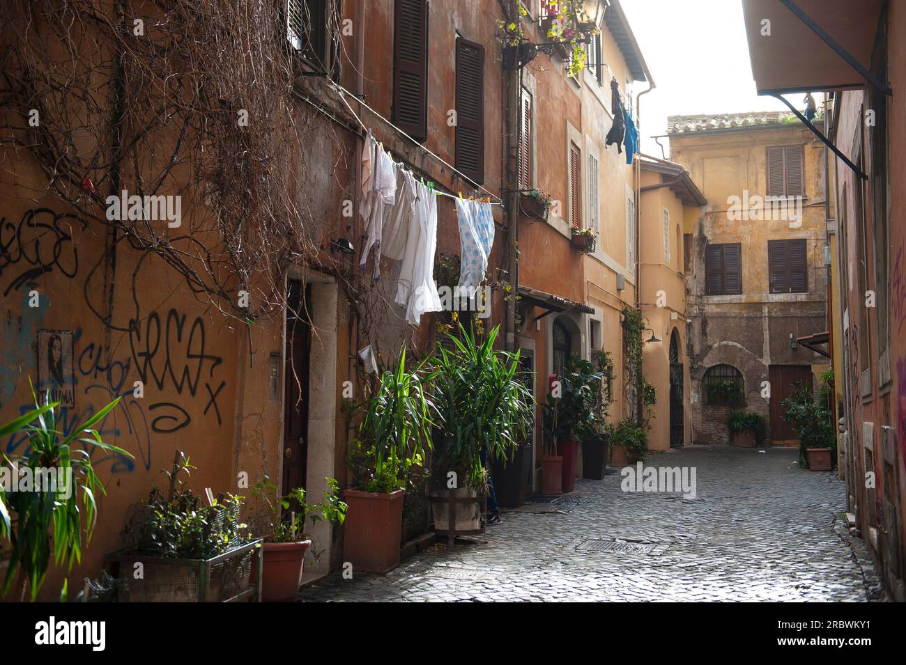 Popular district of rome hi-res stock photography and images - Alamy