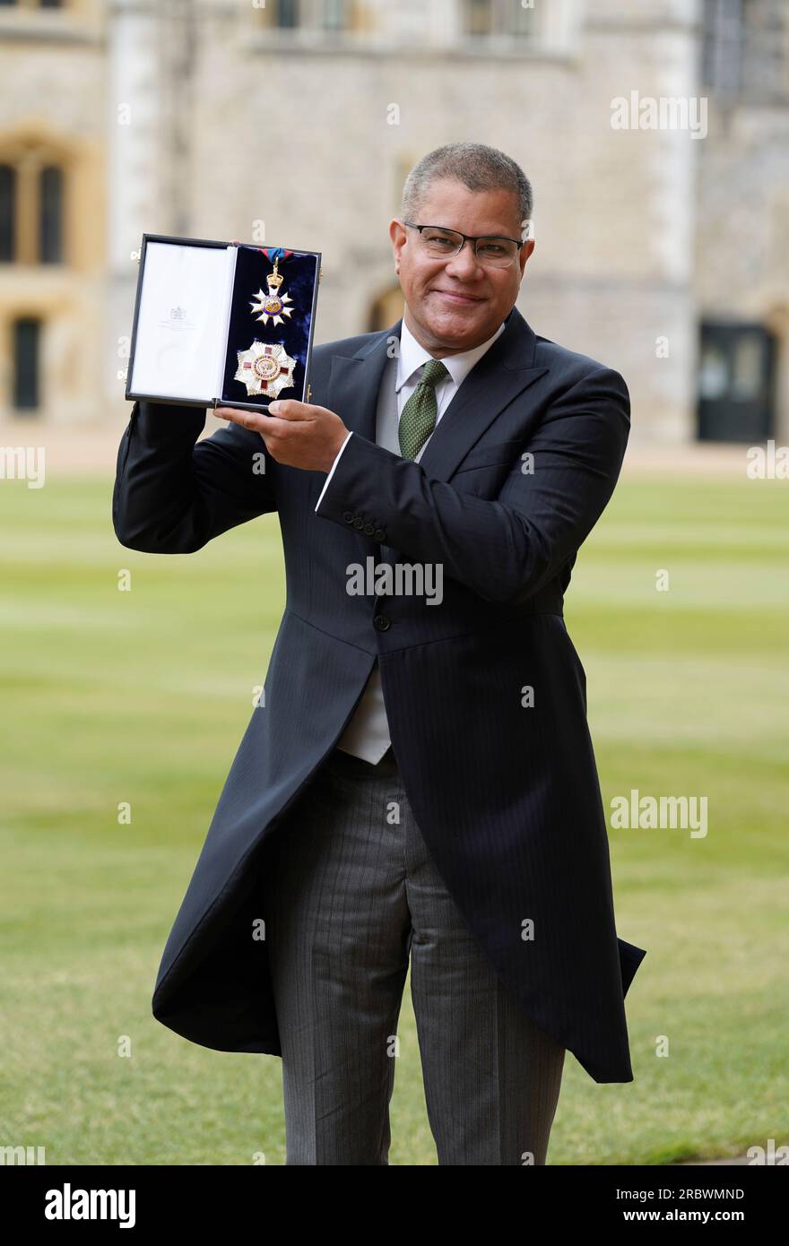 Cop26 President Sir Alok Sharma after being made a Knight Commander of ...
