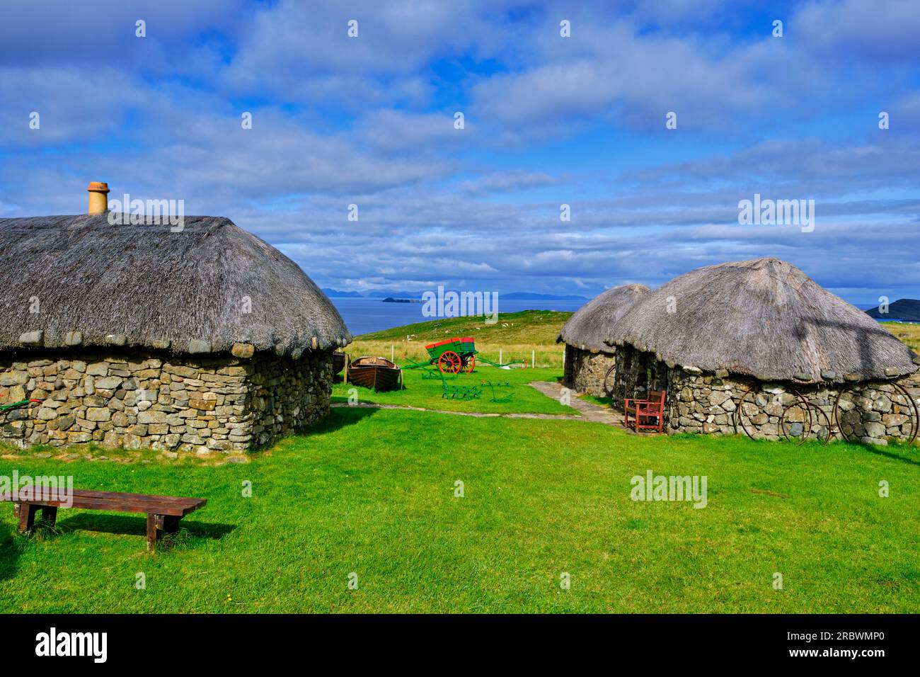 United Kingdom, Scotland, Isle of Skye, Kilmuir, Skye Museum of Island ...
