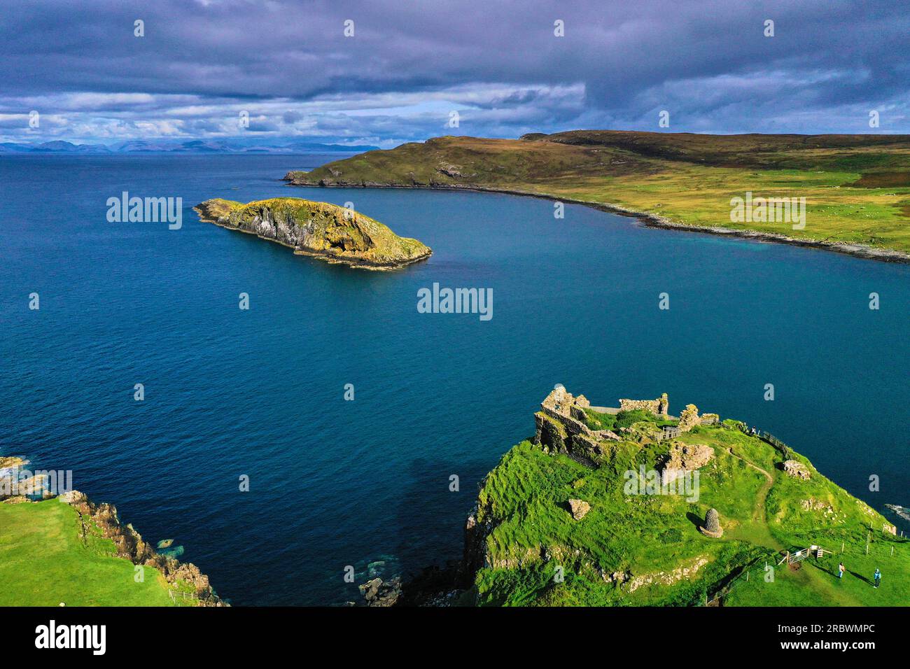 United Kingdom, Scotland, Isle of Skye, Duntulm Castle Stock Photo - Alamy