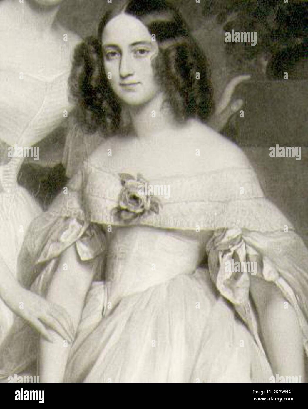 Caroline Elisabeth de Lagrange 1841 by Franz Xaver Winterhalter Stock ...