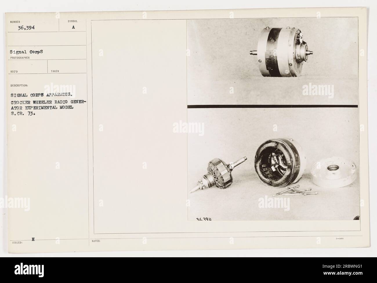 Soldiers conducting an experiment with an experimental radio generator ...