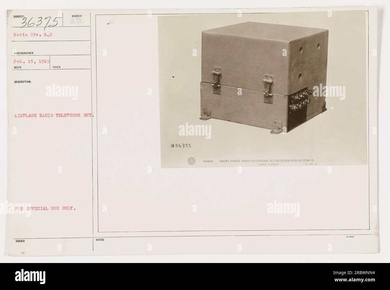 Short range radio telephone set hi-res stock photography and images - Alamy