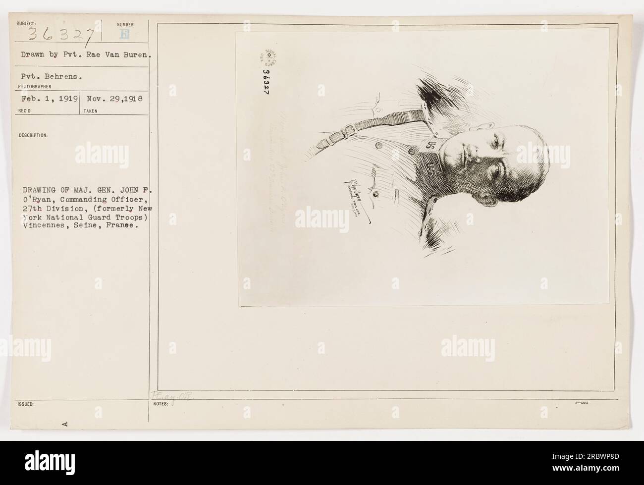 Maj gen john f oryan hi-res stock photography and images - Alamy