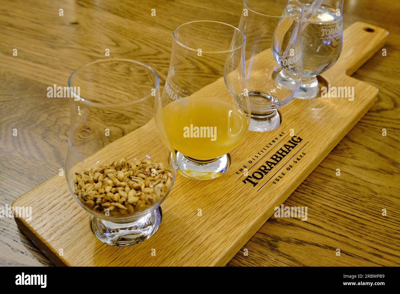 United Kingdom, Scotland, Isle of Skye, Teangue, Torabhaig Whiskey ...