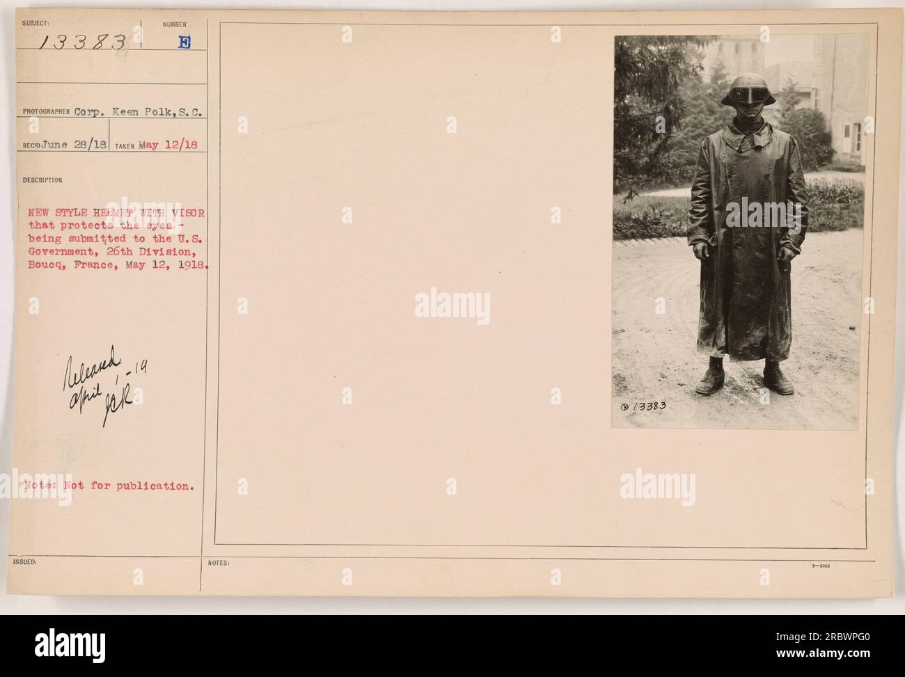 26th division uniform hi-res stock photography and images - Alamy