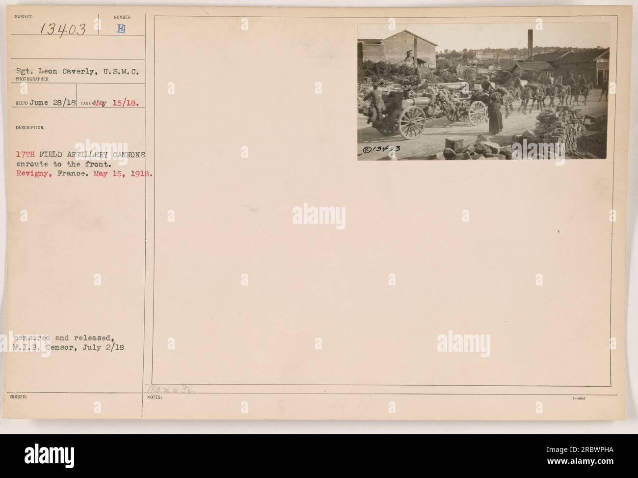 American military movements during world war i hi-res stock photography ...