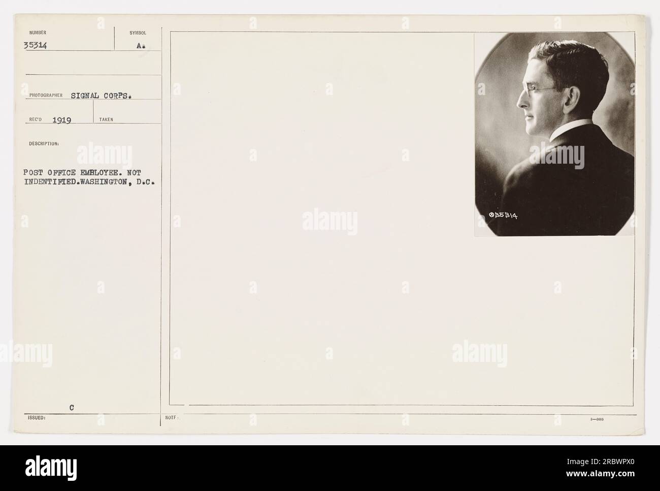This Photograph Taken By The Signal Corps In 1919 Shows An this-photograph-taken-by-the-signal-corps-in-1919-shows-an