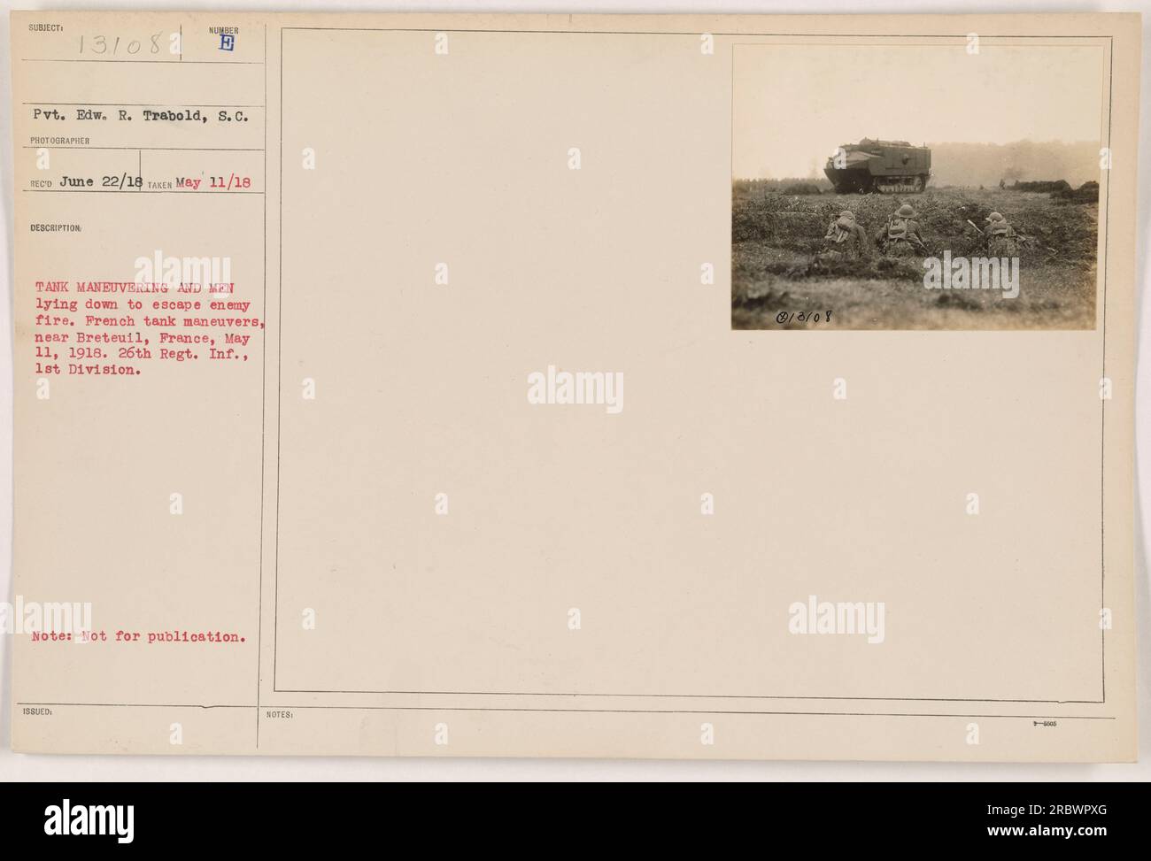 French tank maneuver hi-res stock photography and images - Alamy