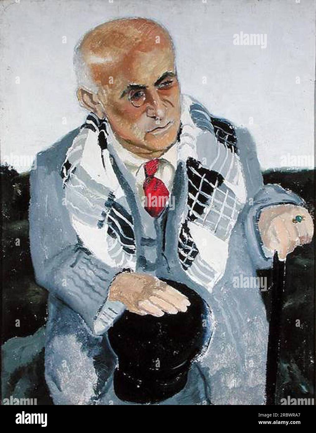 Portrait de Max Jacob 1930 by Christopher Wood Stock Photo - Alamy