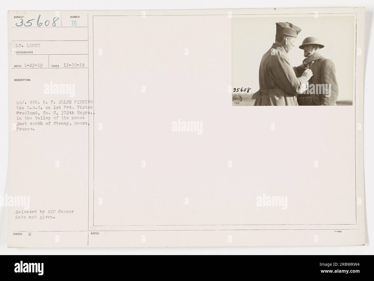 Major general h t allen hi-res stock photography and images - Alamy