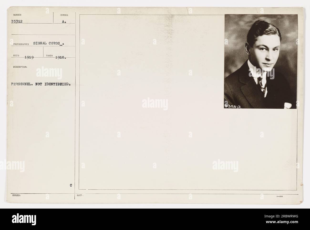 Communication during world war 1 hi-res stock photography and images ...