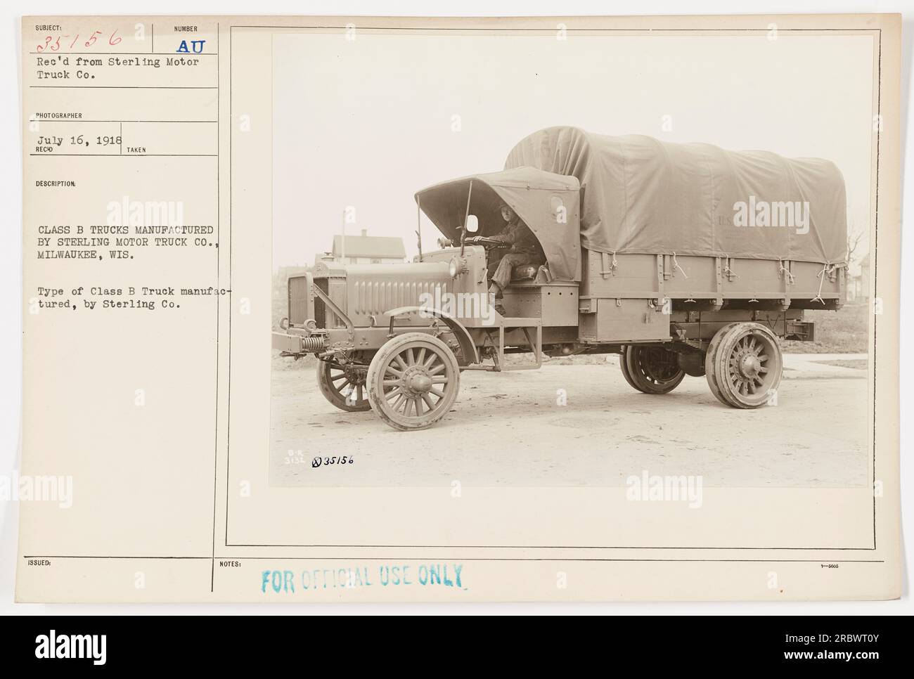 Sterling motor truck co hi-res stock photography and images - Alamy