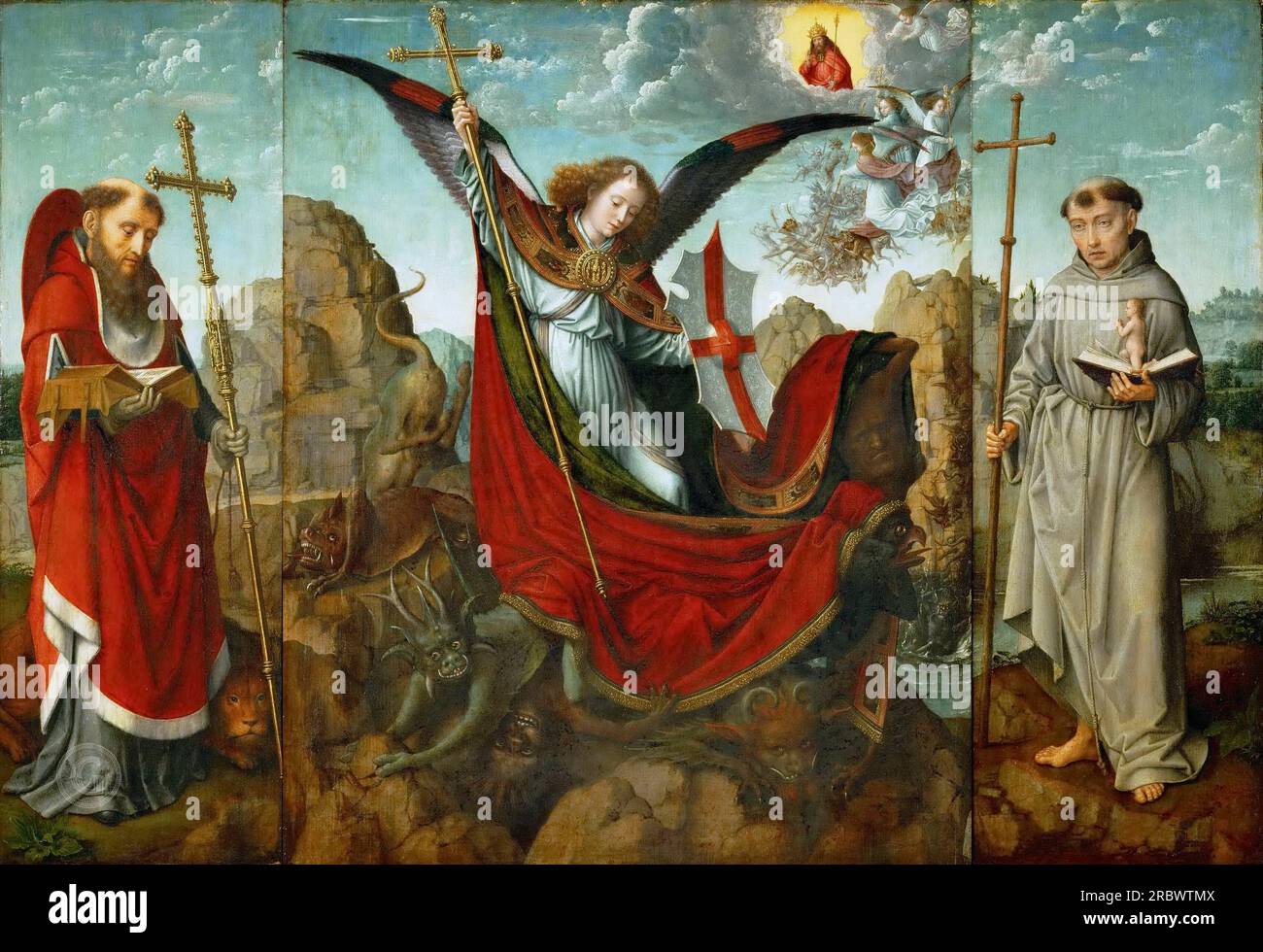 Altar of saint michael hi-res stock photography and images - Alamy