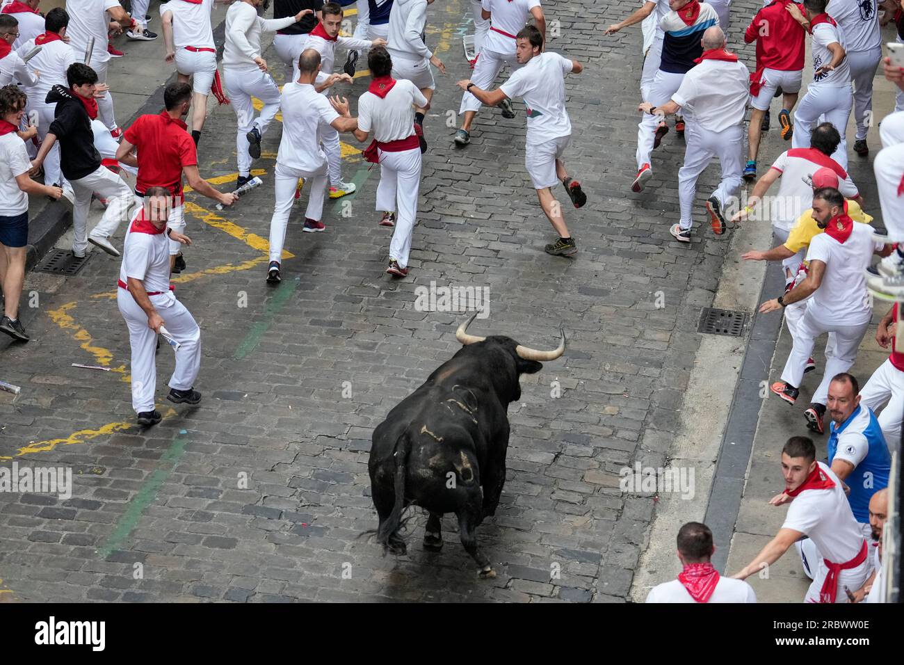 Pamplona's san fermin festival hi-res stock photography and images - Alamy