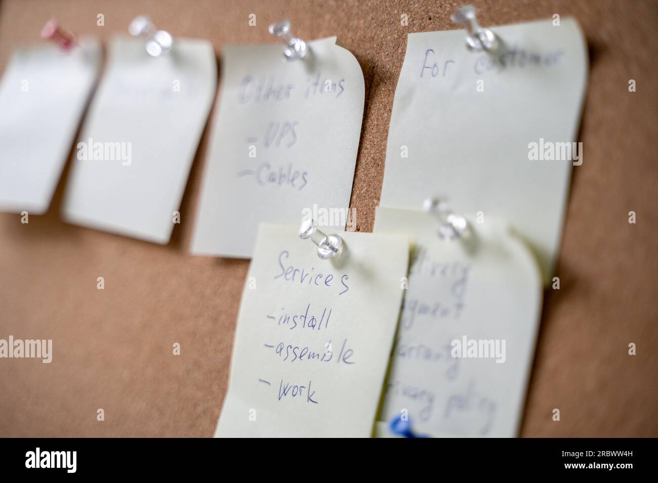 Tasks planning hi-res stock photography and images - Alamy