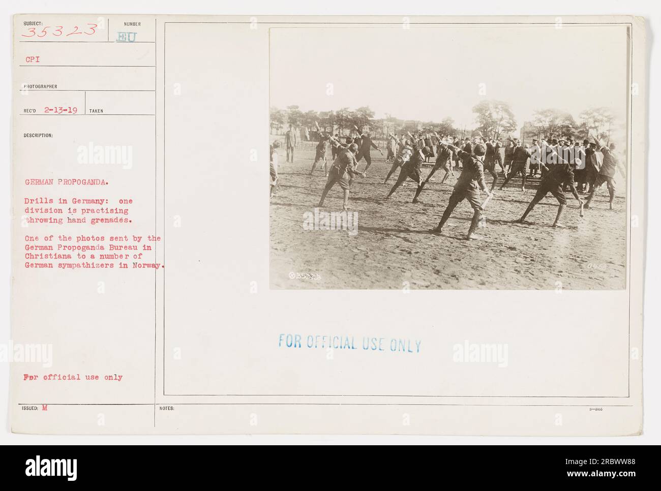 German propaganda bureau in christiana hi-res stock photography and ...