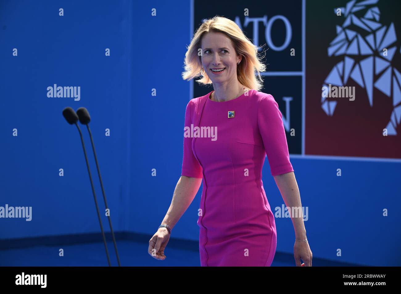 Estonian prime minister kaja kallas hi-res stock photography and images ...