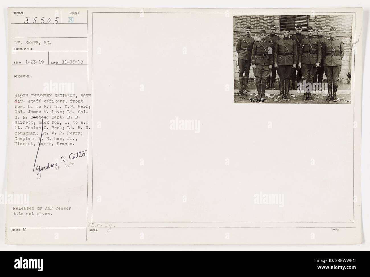 Lt c r herr hi-res stock photography and images - Alamy