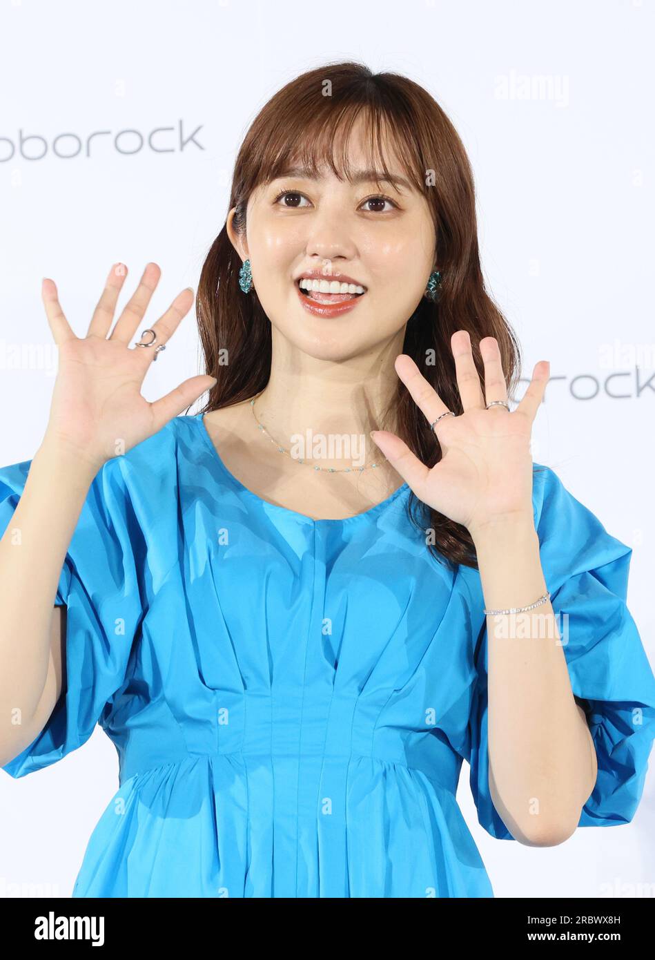 Tokyo, Japan. 11th July, 2023. Japanese actress Ami Kikuchi attends a promotional event of a ...