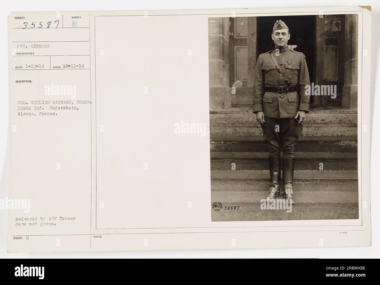 369th infantry regiment hi-res stock photography and images - Alamy