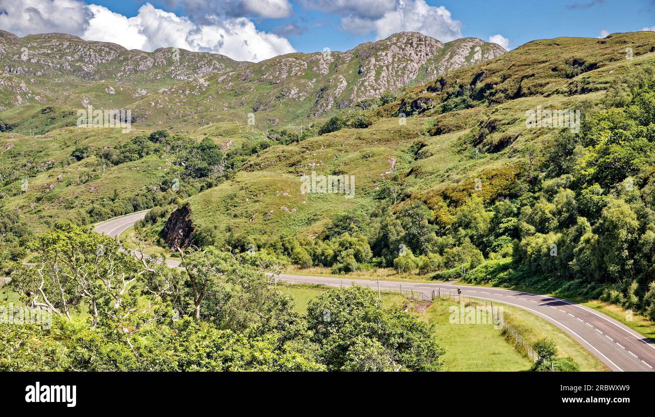 Road to the Isles the A830 Fort William to Mallaig west coast Scotland ...