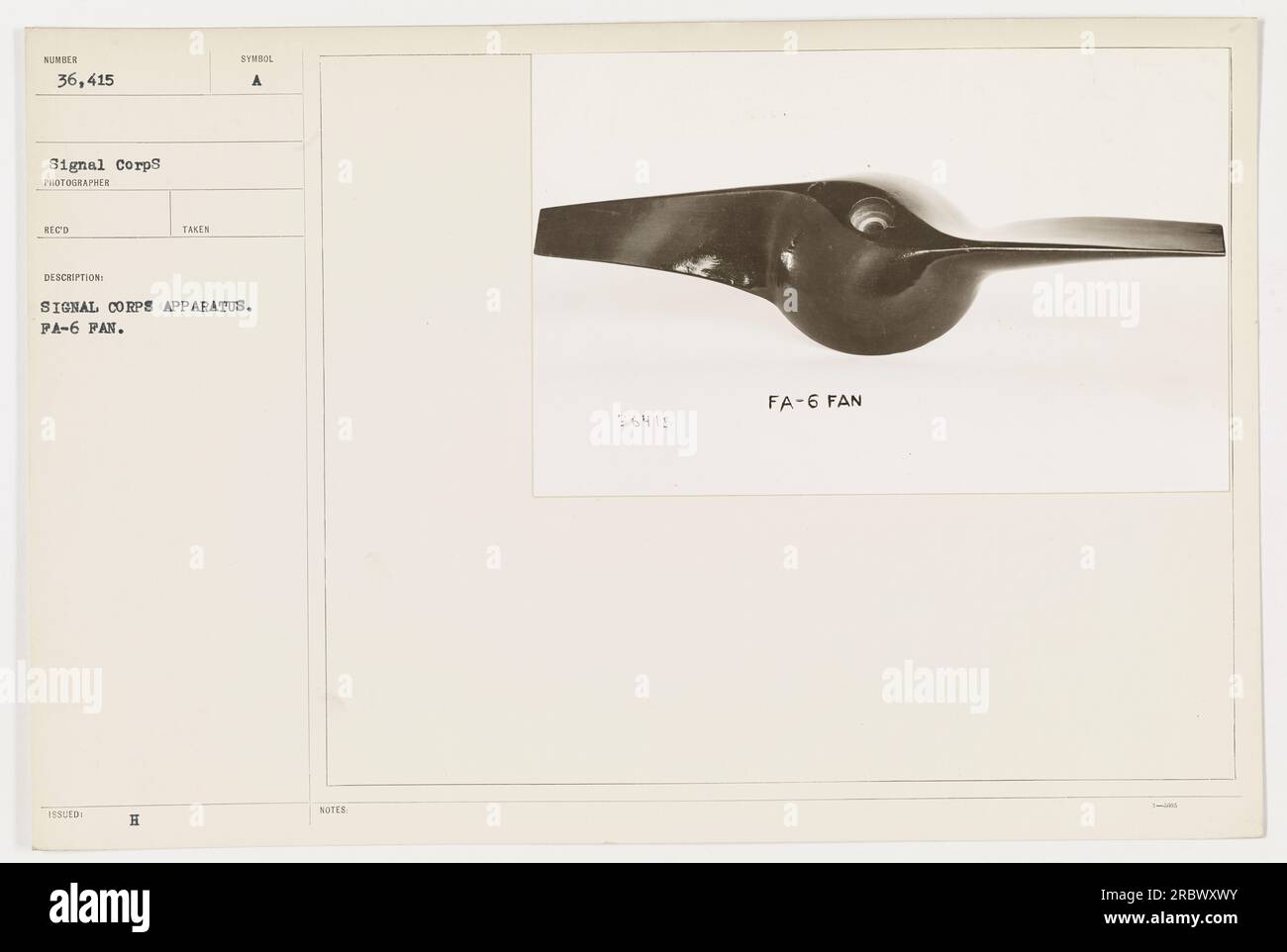 This photograph, numbered 36,415, was taken by a Signal Corps ...