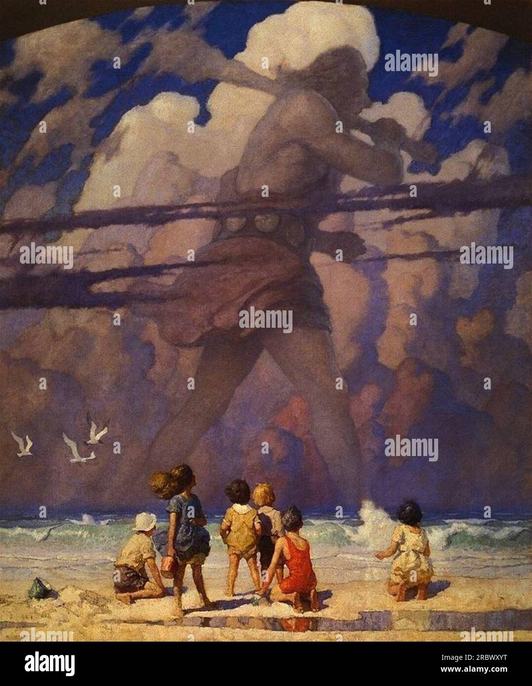 Untitled by N.C. Wyeth Stock Photo - Alamy