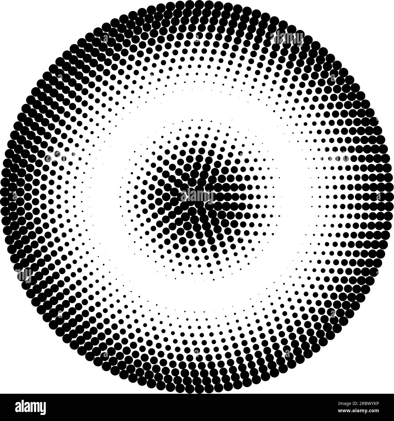 Circle half tone background Stock Vector Image & Art - Alamy