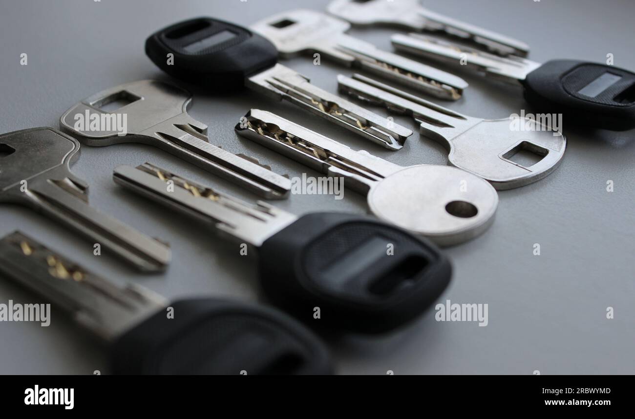 Types of keys hi-res stock photography and images - Alamy