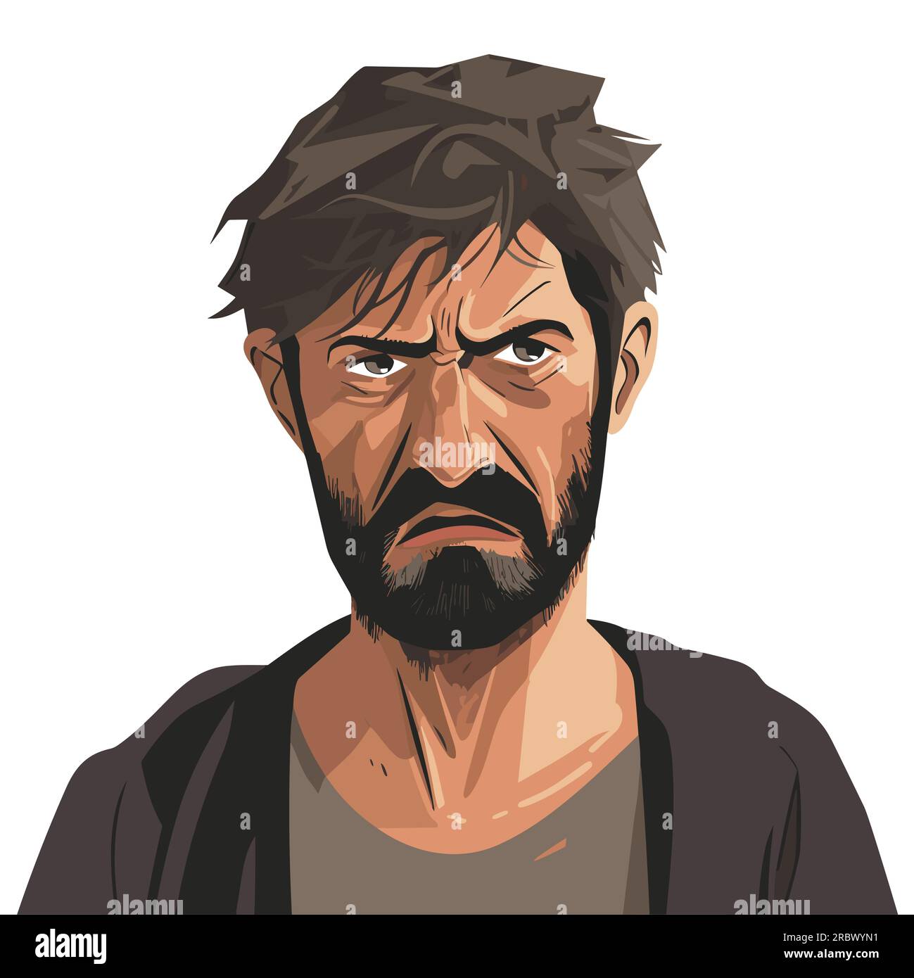 Cartoonish smile hi-res stock photography and images - Alamy