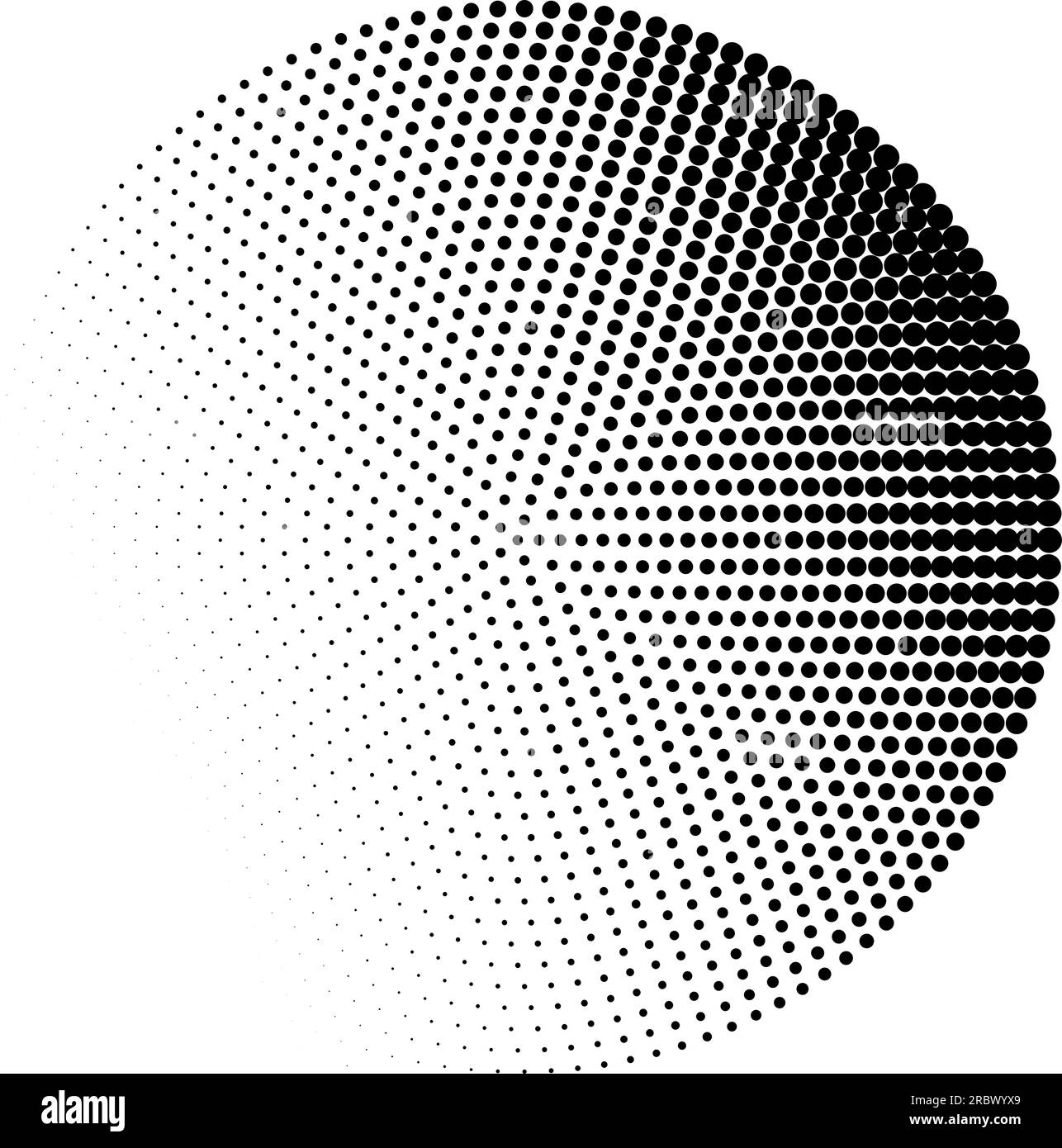 Circle half tone background Stock Vector Image & Art - Alamy