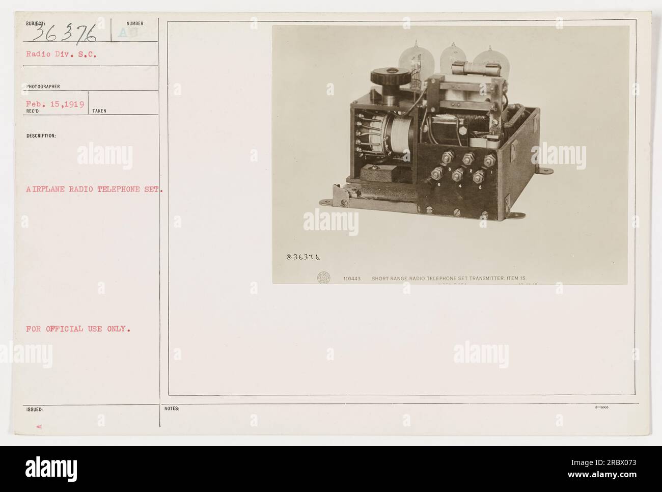 Short range radio telephone set transmitter hi-res stock photography ...