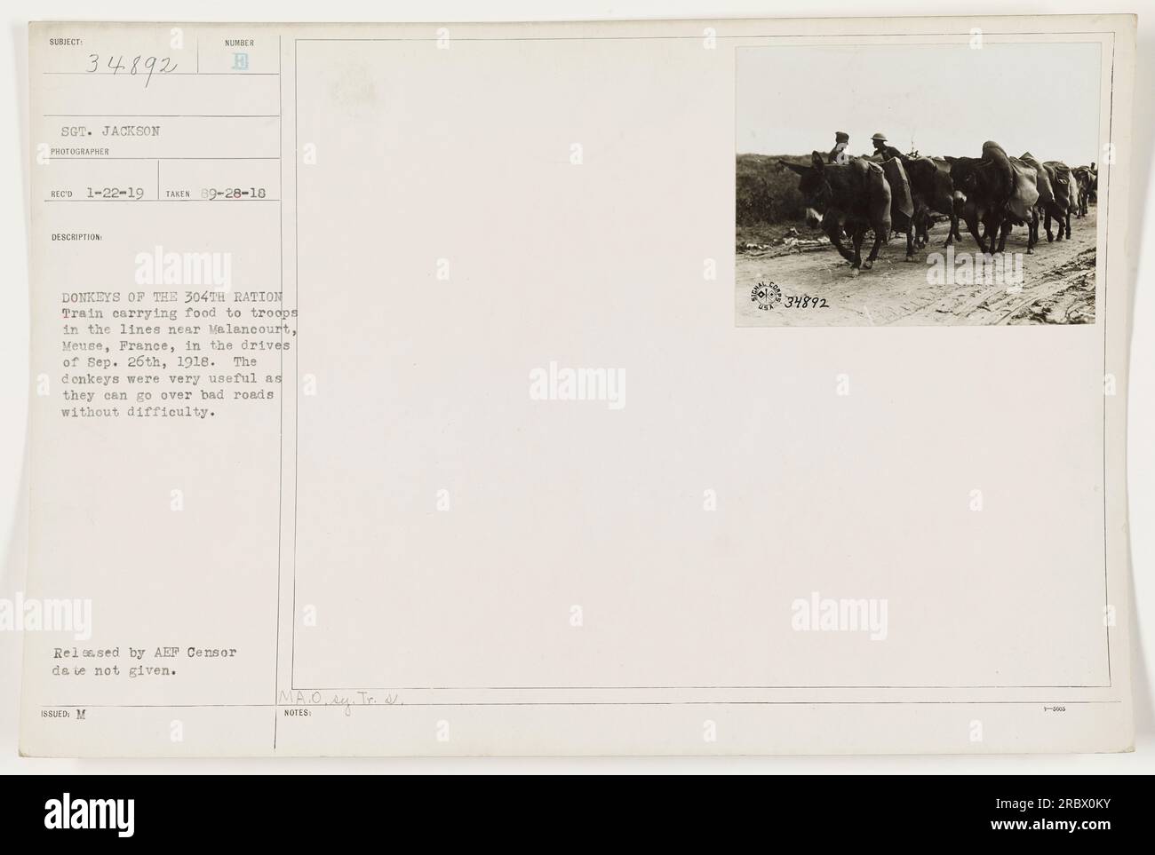 304th ration hi-res stock photography and images - Alamy