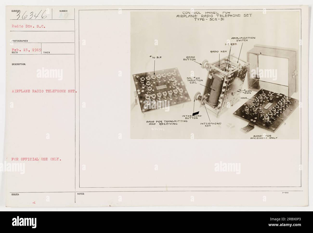 Receiving radio key hi-res stock photography and images - Alamy