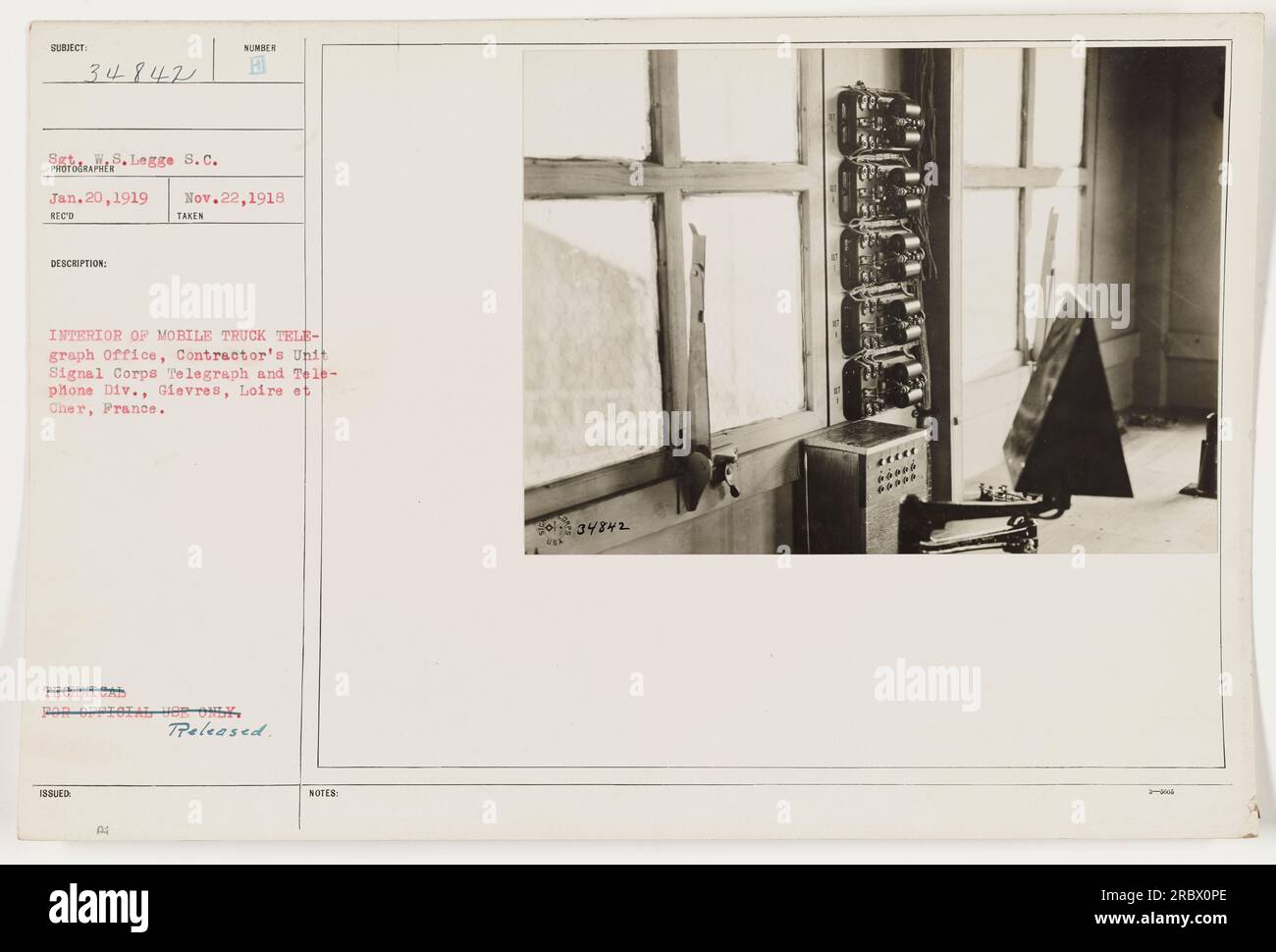 Mobile truck telegraph office hi-res stock photography and images - Alamy