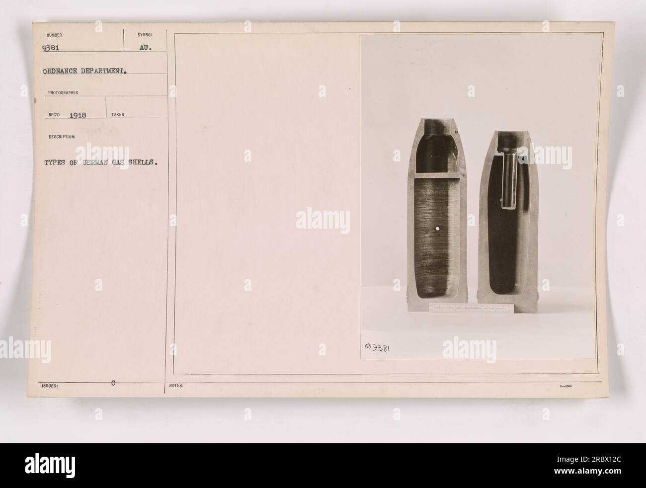 Types of german gas shells hi-res stock photography and images - Alamy