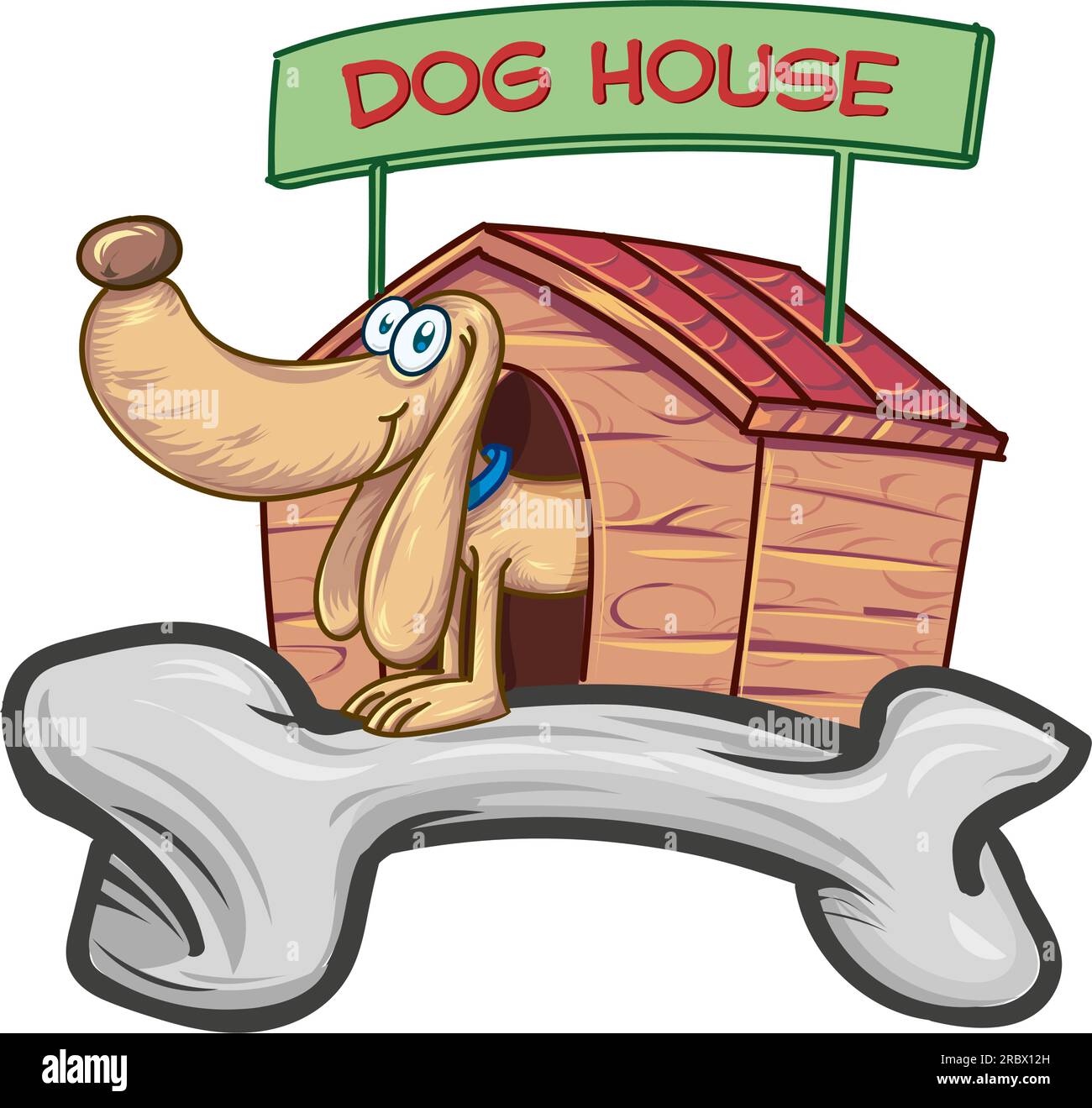 Baby dog character vector Stock Vector Images - Alamy