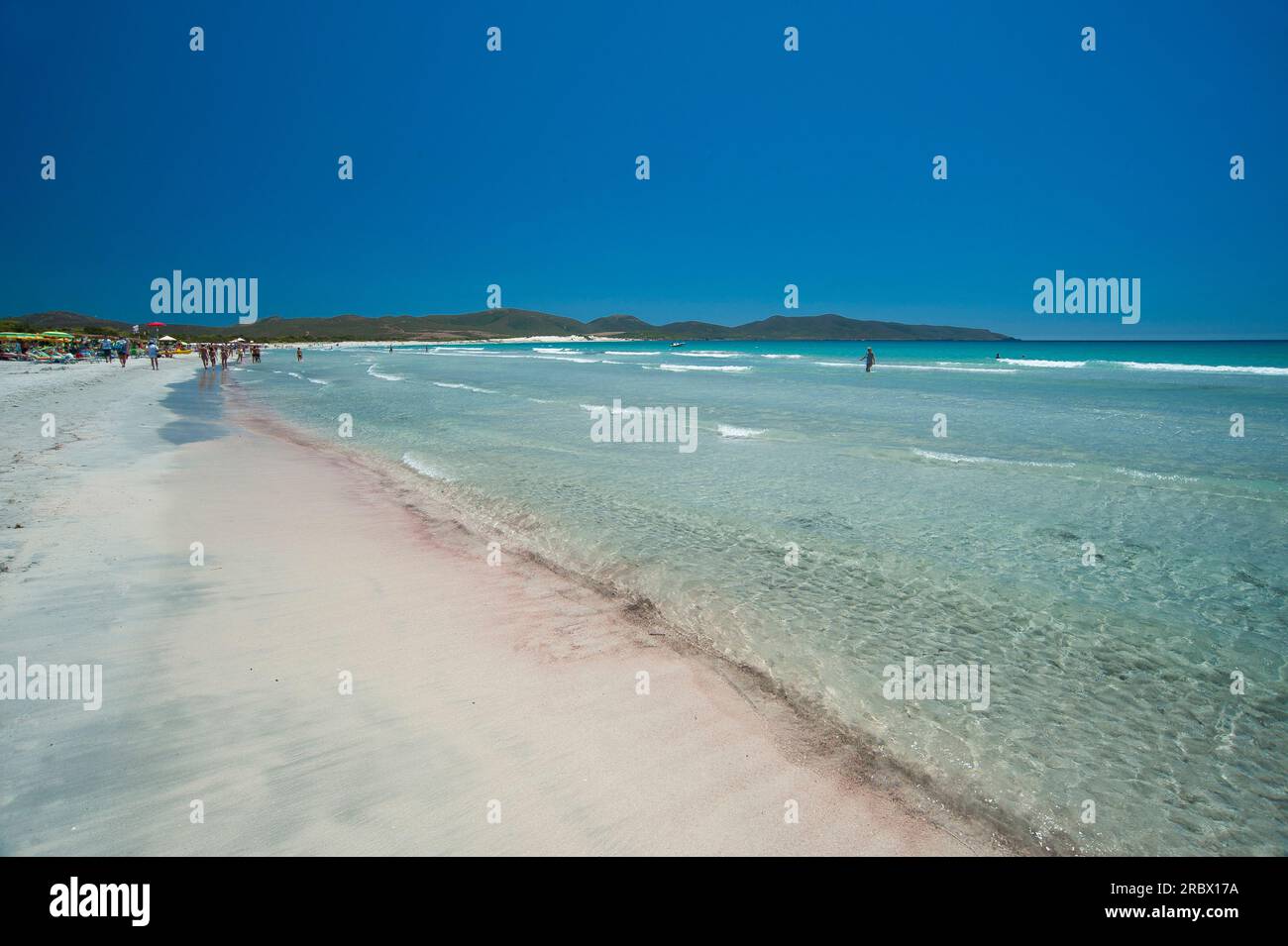 Porto Pino beach, Sant'Anna Arresi, Sardinia, Italy, Europe Stock Photo ...