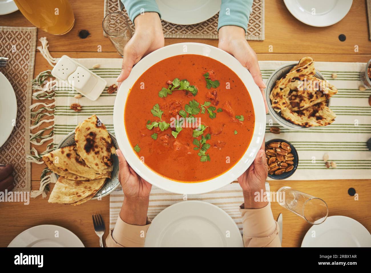 Islamic family meal table hi-res stock photography and images - Alamy