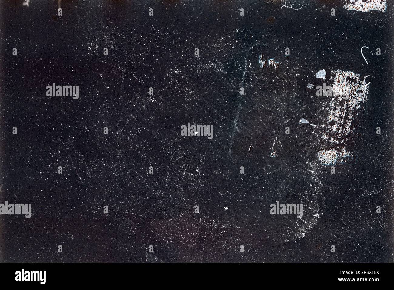 Blank grained film strip texture background with heavy grain and dust ...