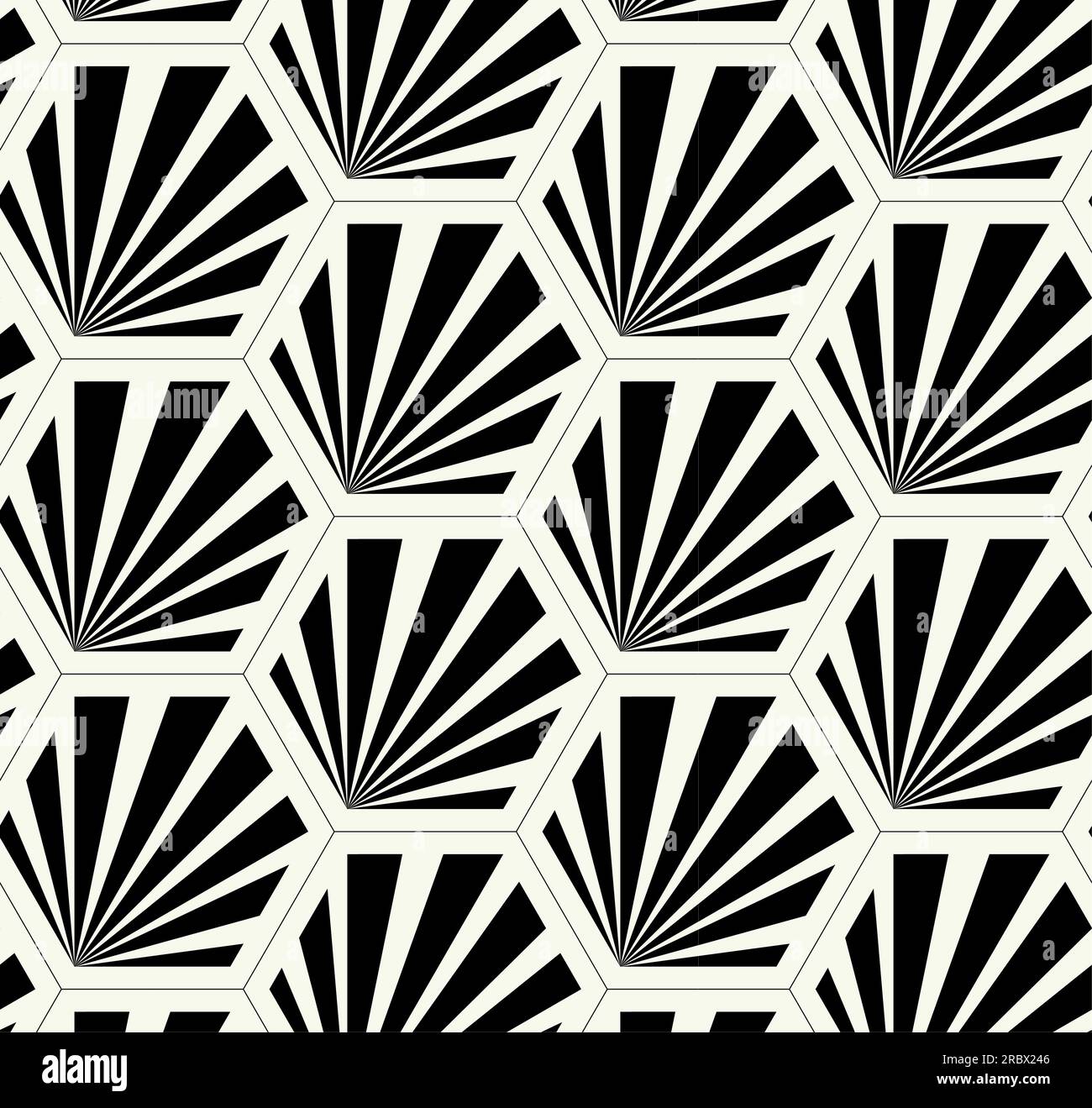 Vector monochrome geometric pattern in simple graphic design. Fashion ...