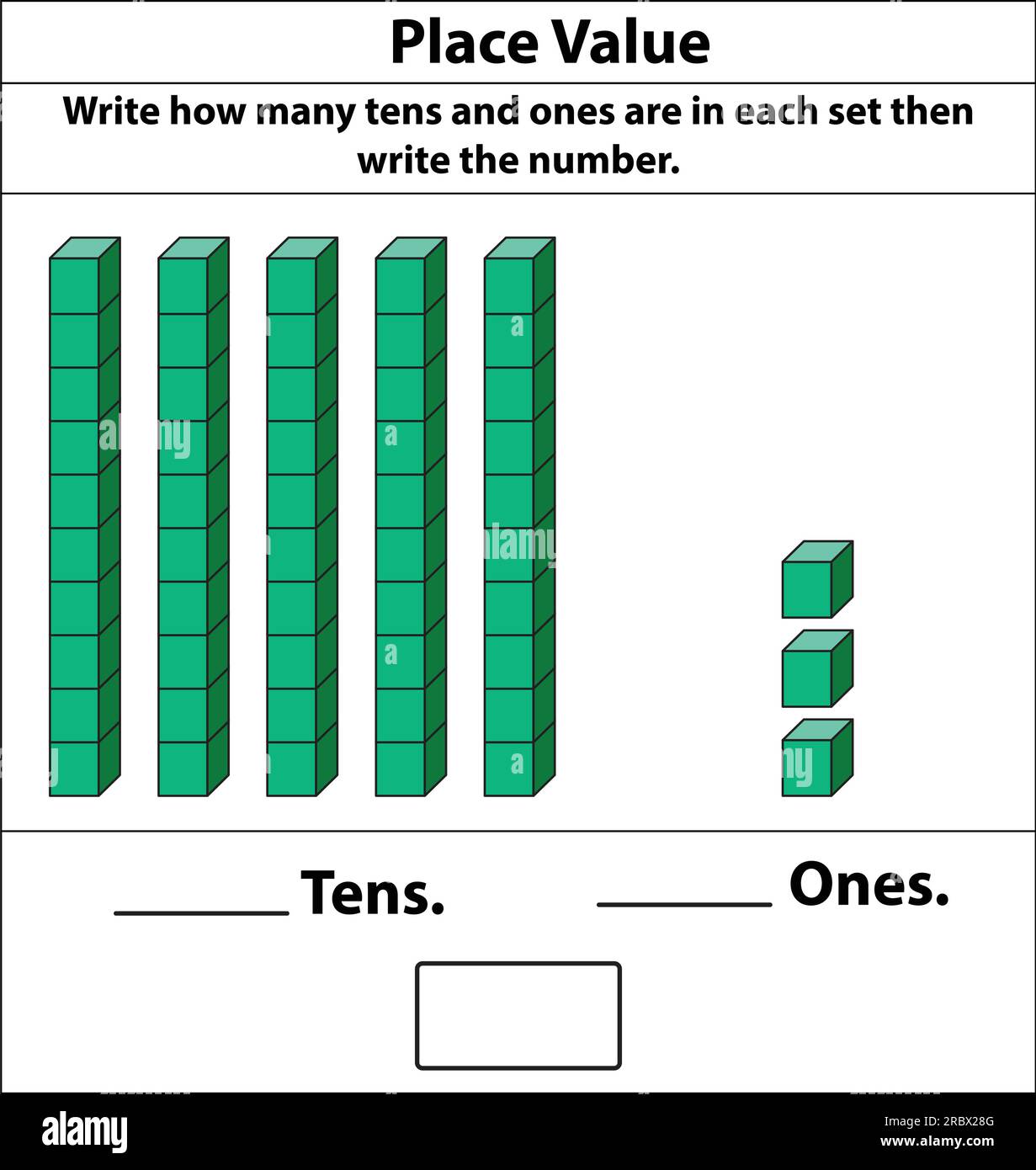 Place Value hundreds tens and ones. 10 blocks. and single blocks ...