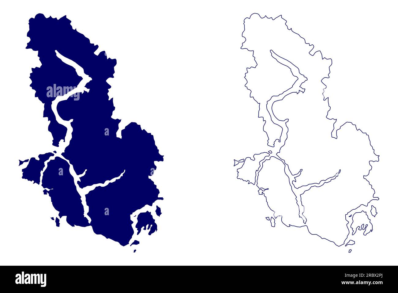 Sunshine Coast Regional District (Canada, British Columbia or BC ...