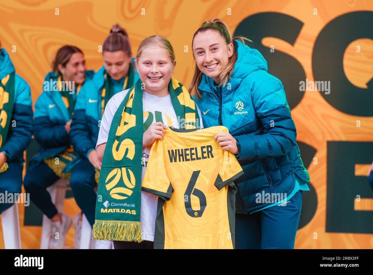 MELBOURNE, AUSTRALIA - JULY 11: Clare Wheeler of Australia at the ...