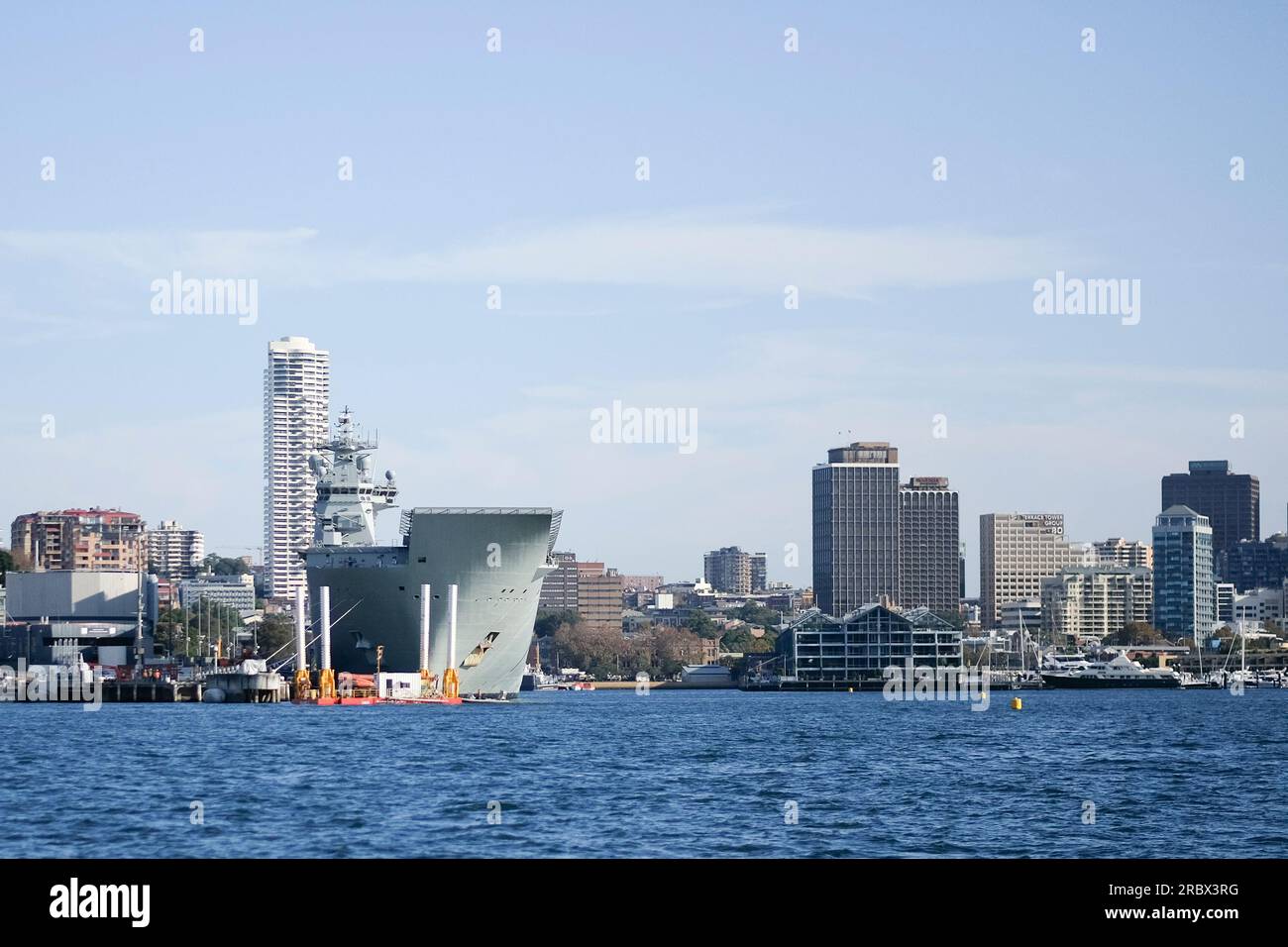 Sydney port aerial hi-res stock photography and images - Alamy